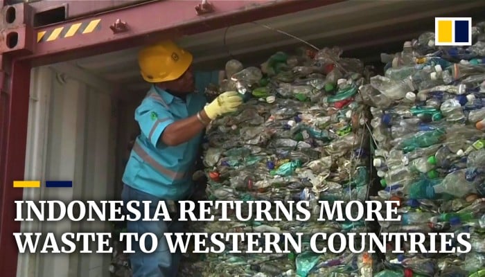 Indonesia sends 547 shipping containers of trash back to wealthy ...