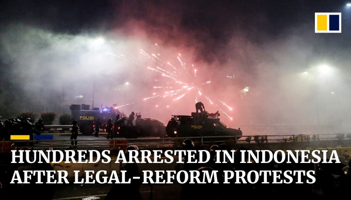 Hundreds Arrested After Continued Protests Against Changes To National