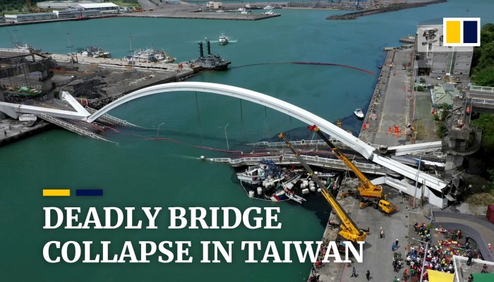 Bridge collapse in northeastern Taiwan kills at least 5 foreign ...