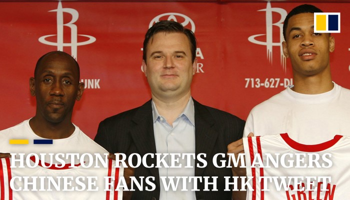 Houston Rockets GM’s Hong Kong tweet outrages Chinese fans | South ...