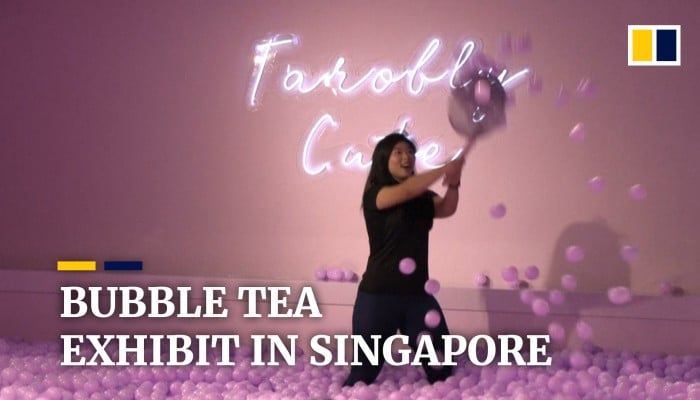 Bubble tea-themed exhibit opens in Singapore | South China Morning Post