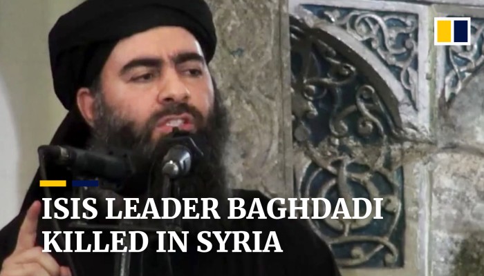US President Trump announces death of Isis leader Baghdadi after US ...