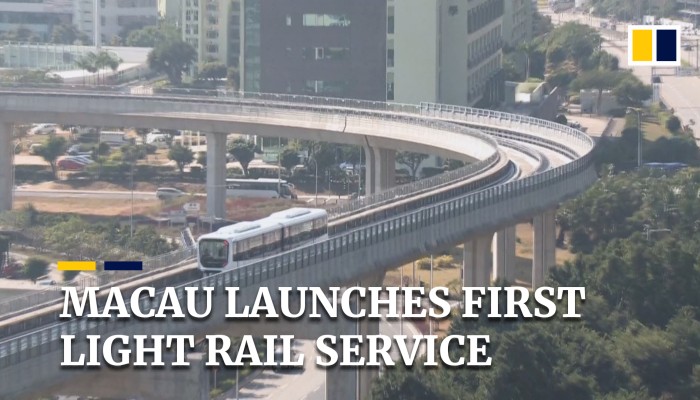 Macau’s long-delayed light rail service begins carrying passengers ...