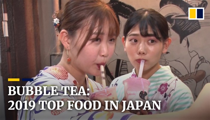 Bubble tea picked as Japan’s most popular food of 2019 | South China ...