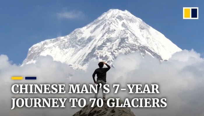 Chinese adventurer’s journey to 70 glaciers in seven years | South ...
