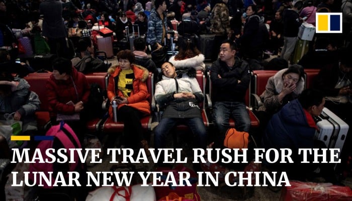 World’s largest annual human migration underway in China for Lunar New ...