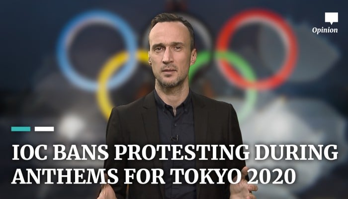 IOC bans protesting during anthems for Tokyo 2020 | South China Morning ...