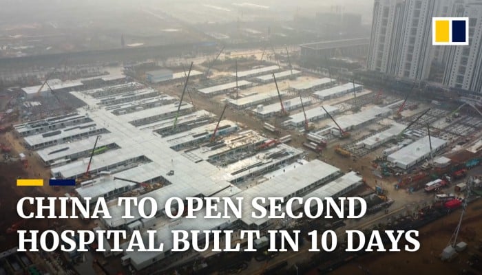 China to open second coronavirus hospital built in 10 days, with more ...