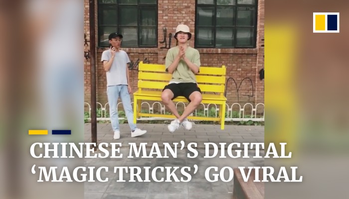 Man’s digital ‘magic tricks’ go viral in China | South China Morning Post