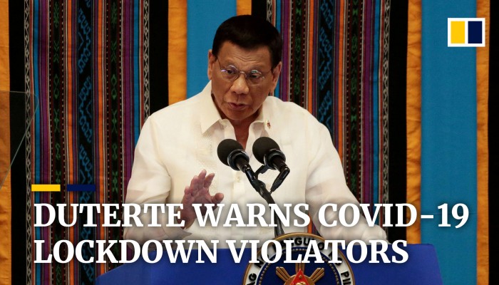 ‘Shoot them dead’: Philippine President Duterte warns coronavirus ... ‘Shoot them dead’: Philippine President Duterte warns coronavirus ...