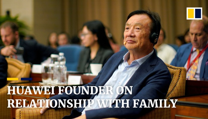 Huawei founder shares his relationship with family and his personality ...