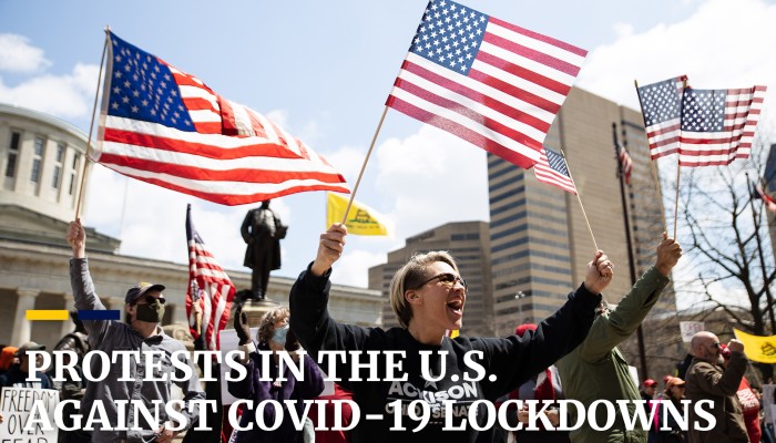 As US faces protests against coronavirus lockdowns, Trump says ... As US faces protests against coronavirus lockdowns, Trump says ...