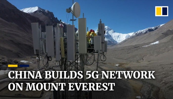 Chinese engineers from Huawei, China Mobile build world’s highest 5G ...
