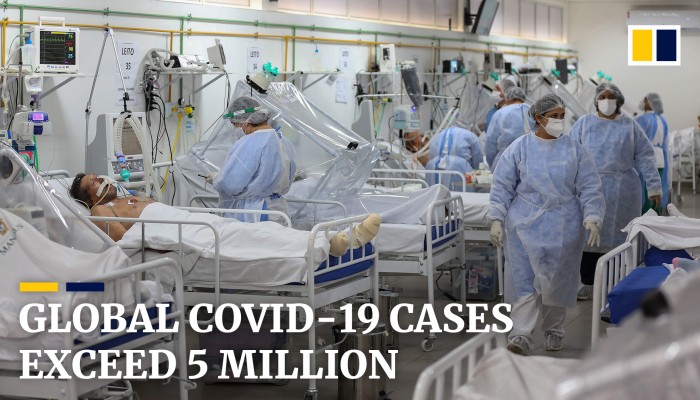 Coronavirus World Hits Tragic Milestone Of 5 Million Covid 19 Cases
