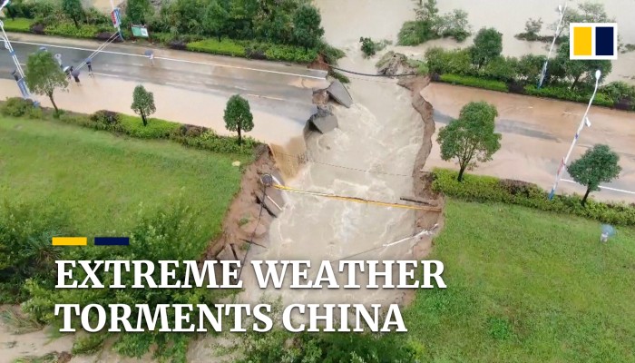 Extreme weather in China triggers deadly flooding and mudslides ...