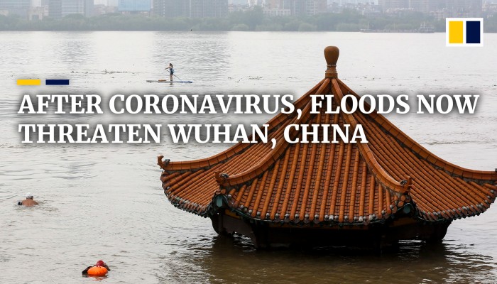 Floods threatening Wuhan in latest challenge for Chinese city at first ...