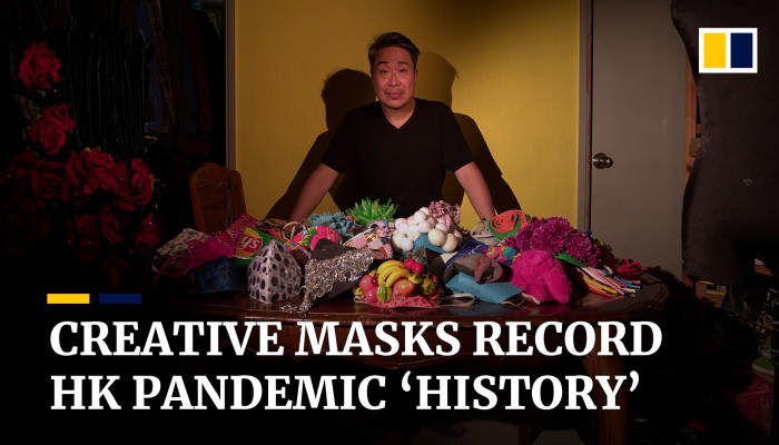 One creative mask a day: Hong Kong theatre costume designer documents ...