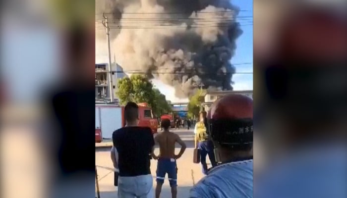 At least six killed in a factory explosion in China's Hubei province ...