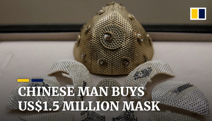 Israeli jewellery shop offers ‘world’s most expensive’ mask with US$1.5 ...