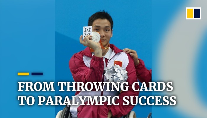 How card throwing set this Chinese man on the path to Paralympic ...