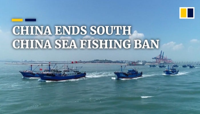 China ends fishing ban in South China Sea, raising fear of potential ...