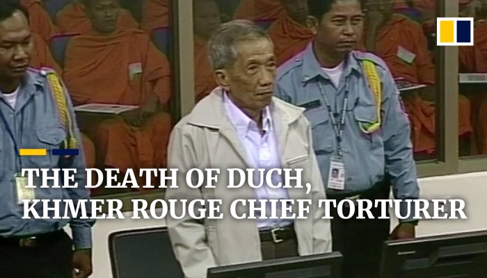 Comrade Duch, chief torturer of Khmer Rouge regime, dies in prison aged ...