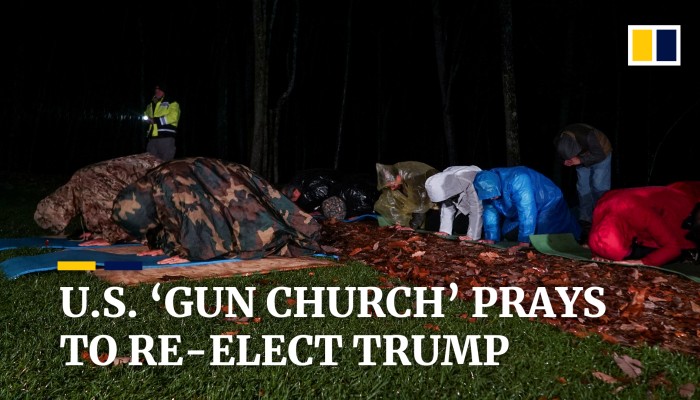 US ‘gun church’ prepares for ‘spiritual battle’ to re-elect Trump ...