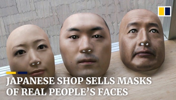 Japanese shop ‘buys’ real faces and turns them into masks | South China ...