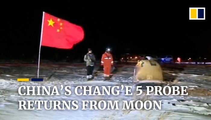 China’s Chang’e 5 lunar mission returns to Earth with moon samples ...