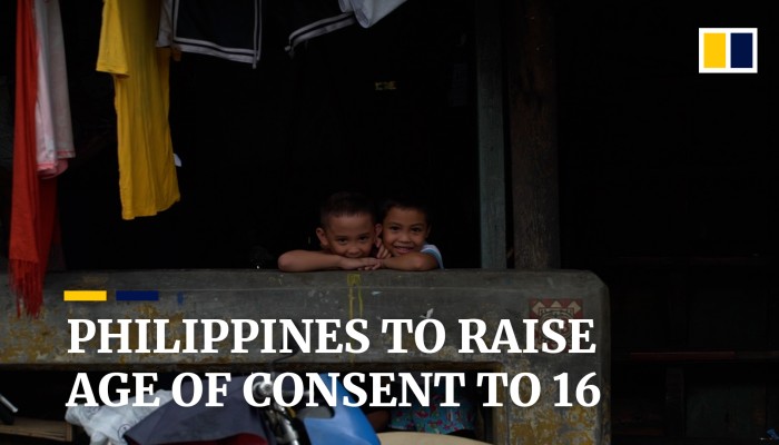 Philippines To Raise Age Of Sexual Consent From 12 To 16 South China