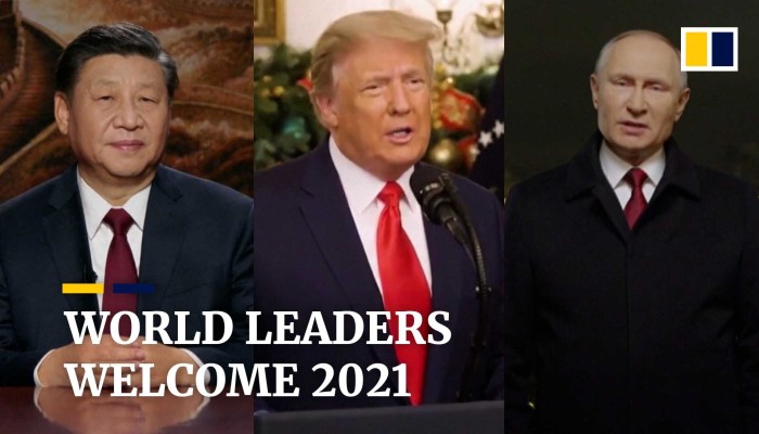 World leaders welcome 2021 as they bid farewell to year of battling ...