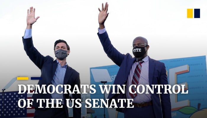 Democrats gain majority in US Senate as Ossoff and Warnock win run-off ...