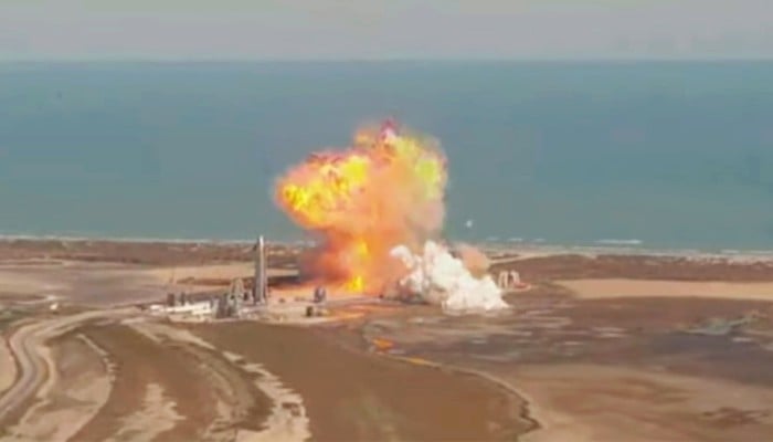 Second Spacex Starship Prototype Rocket Explodes During Landing South