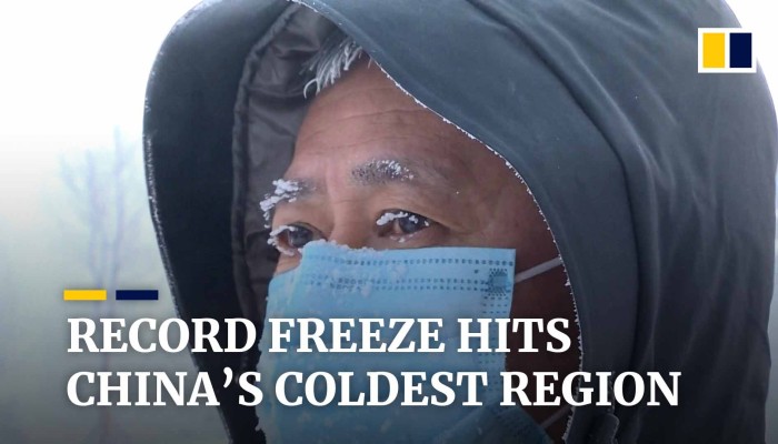 Lowest temperature in over 50 years recorded in China’s coldest region ...