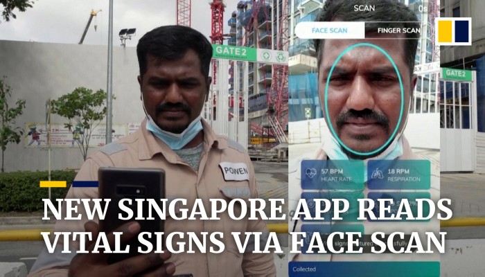 Singapore start-up says app can read vital signs via face scan in 45 ...