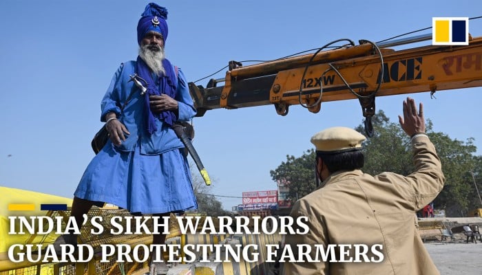 India’s sword-wielding Sikh warriors guard protesting farmers | South ...