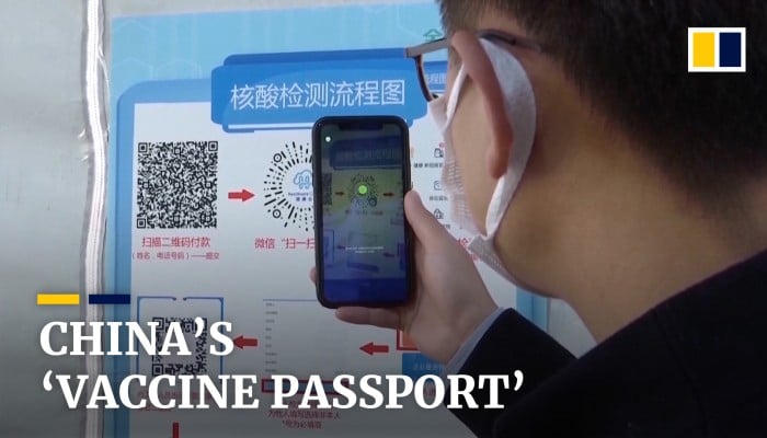 China seeks recognition of its WeChat-based digital health certificates ...