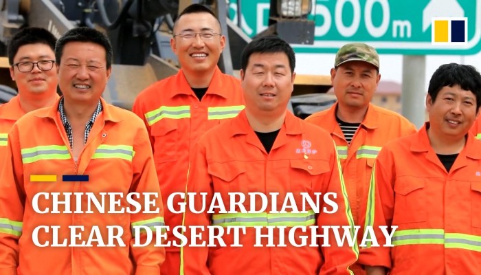 Chinese highway ‘guardians’ protect Beijing-Urumqi Expressway from ...