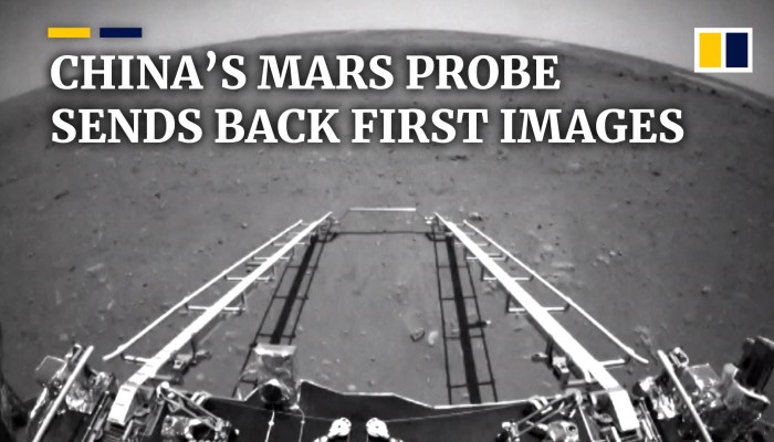 China releases first images of Mars taken by Zhu Rong rover | South ...