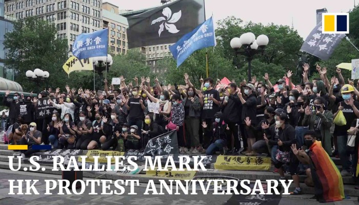 Multiple overseas rallies mark anniversary of first major clash of 2019 ...