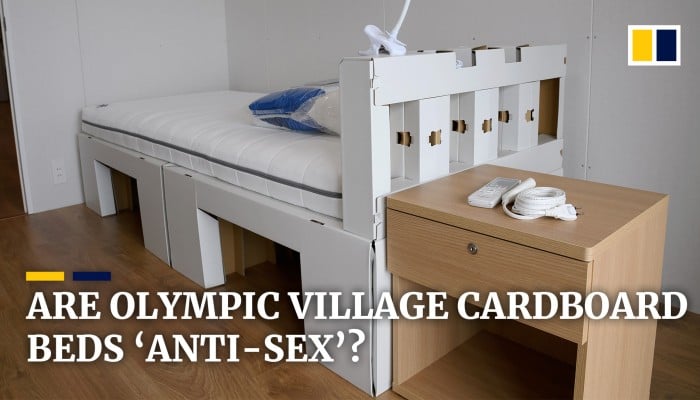‘anti Sex Or Sustainable Tokyo Olympic Village Cardboard Beds Spark