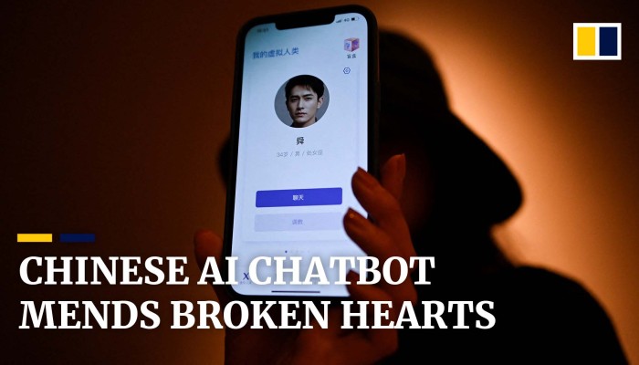 ‘He’s always there’: Chinese AI chatbot eases heartbreak, offers ...