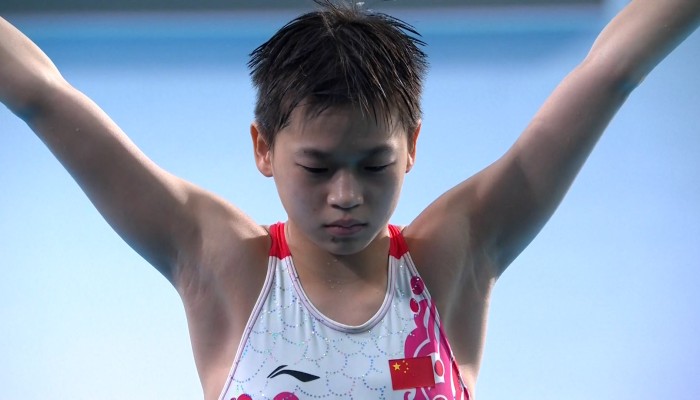 Tokyo Olympics champion Quan Hongchan wins diving gold at China's ...
