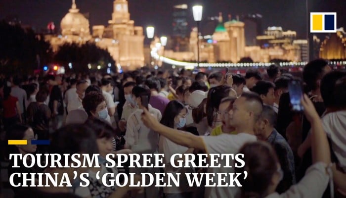 China’s ‘golden week’ sees surge in domestic tourism and spending ...
