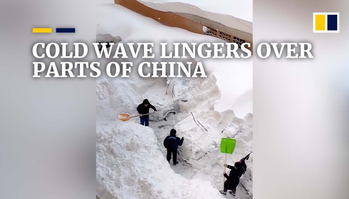 Cold wave lingers over parts of China | South China Morning Post