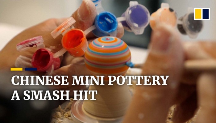 Petite pottery: Chinese artist’s miniature ceramics an online hit on ...