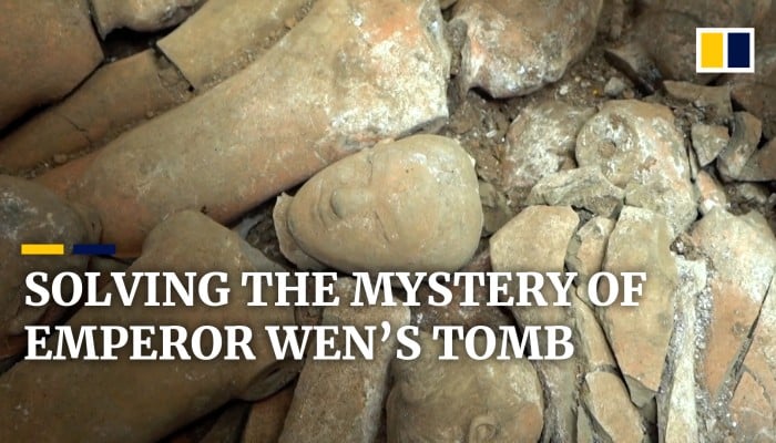 Emperor’s tomb in northwestern China confirmed to belong to Han dynasty ...