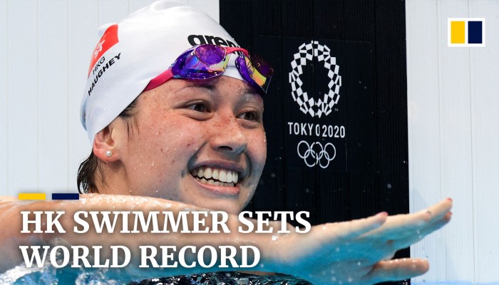 Hong Kong Olympian Siobhan Haughey breaks world swimming record in 200m ...
