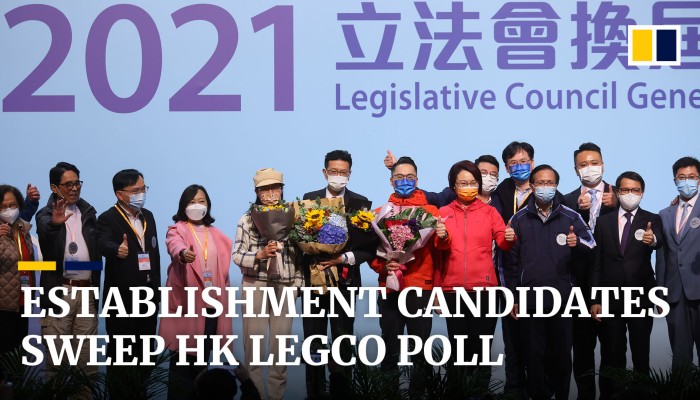 Pro-establishment bloc dominates Hong Kong Legislative Council after ...