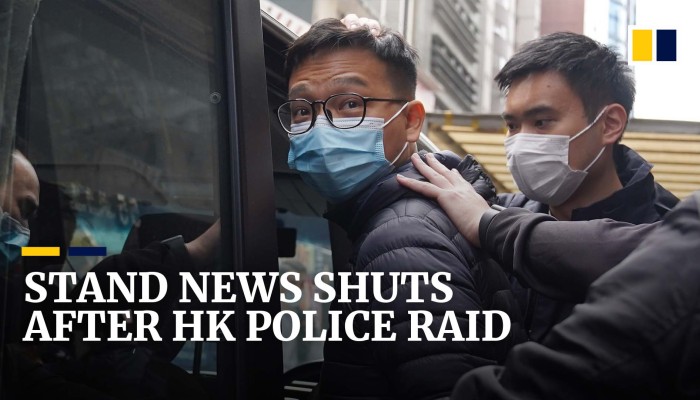 Hong Kongs Stand News Closes After National Security Police Arrest 7